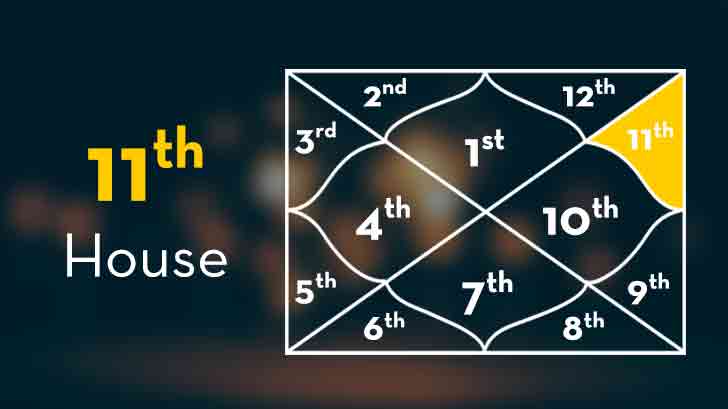 11th House in Kundli - Eleventh House in Vedic Astrology, Significance ...