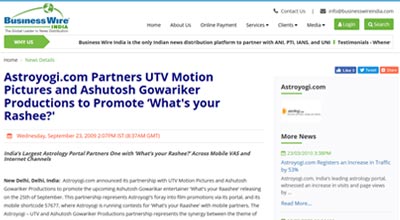 Astroyogi Media Coverage