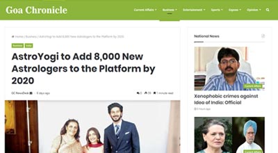 Astroyogi Media Coverage